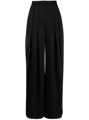 MONOT High-waist Wide-leg Trousers