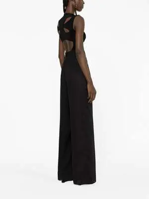 MONOT High-waist Wide-leg Trousers