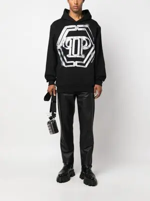 Philipp Plein Logo-print Cotton Hoodie