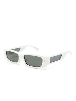 Linda Farrow Rectangle-frame Sunglasses