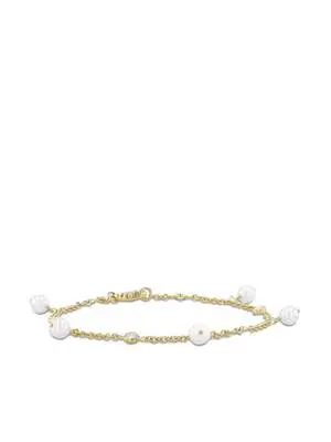 PRAGNELL 18kt Yellow Pearl And Diamond Bracelet - Gold