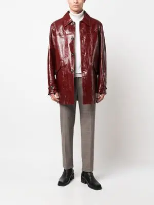Moschino Tailored Plaid-check Trousers