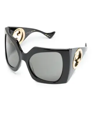 Gucci Interlocking G Square-frame Sunglasses