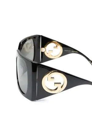 Gucci Interlocking G Square-frame Sunglasses