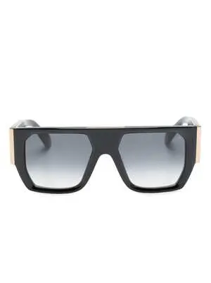 Philipp Plein Logo Sunglasses - Black