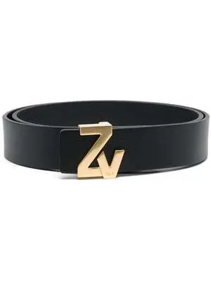 ZADIG&VOLTAIRE Zadig&Voltaire Logo-Plaque Leather Belt