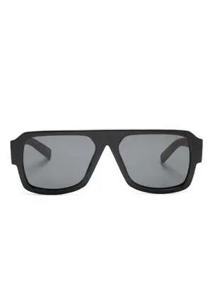 Prada Pr 20ys Pilot-frame Sunglasses - Black