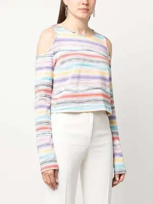 Missoni Stripe-print Knitted Top