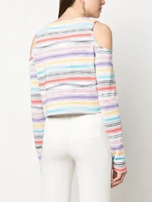 Missoni Stripe-print Knitted Top