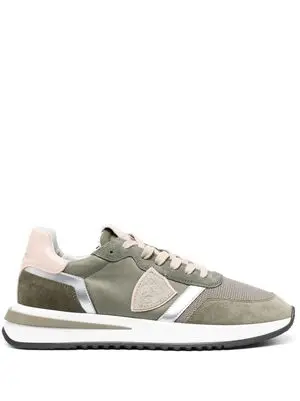 Philippe Model Panelled Low-top Sneakers - Green
