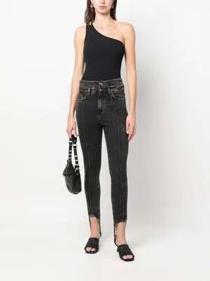 ANDREĀDAMO Cut-out Skinny Jeans