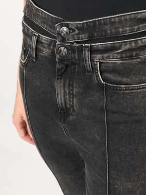 ANDREĀDAMO Cut-out Skinny Jeans