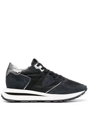 Philippe Model Trpx Panelled Low-top Sneakers - Black