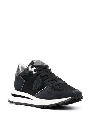 Philippe Model Trpx Panelled Low-top Sneakers - Black