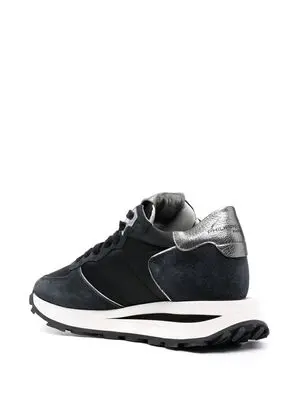 Philippe Model Trpx Panelled Low-top Sneakers - Black