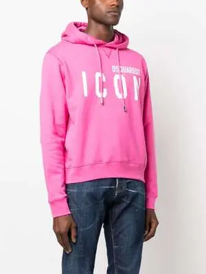 Dsquared2 Icon-print Cotton Hoodie