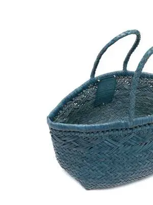 Dragon Diffusion Woven Leather Tote Bag