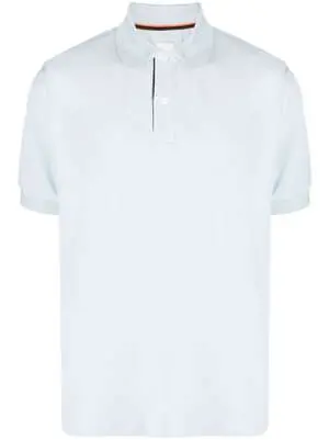 Paul Smith Cotton Polo Shirt - Blue