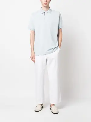 Paul Smith Cotton Polo Shirt - Blue