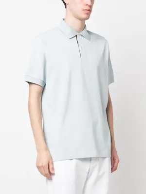 Paul Smith Cotton Polo Shirt - Blue