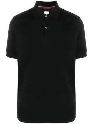Paul Smith Cotton Polo Shirt - Black