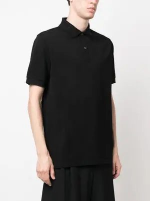Paul Smith Cotton Polo Shirt - Black