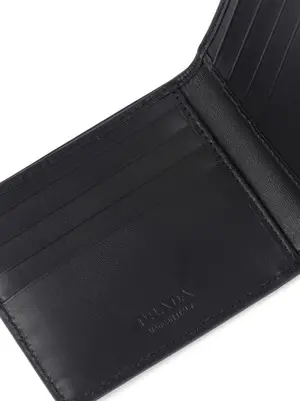 Prada Croc-effect Leather Wallet