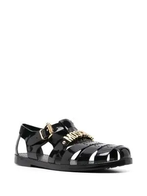 Moschino Logo-plaque Sandals
