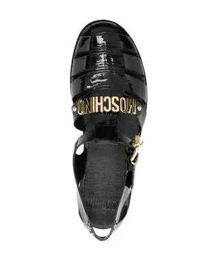 Moschino Logo-plaque Sandals