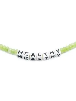 Sporty & Rich Beaded Bracelet - Green