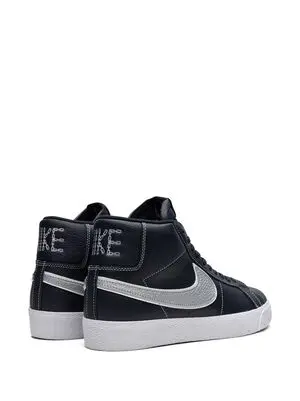 Nike X Mason Silva Zoom Blazer Mid Sb Sneakers - Black
