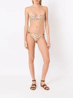 LENNY NIEMEYER Leopard Print Bikini Bottom