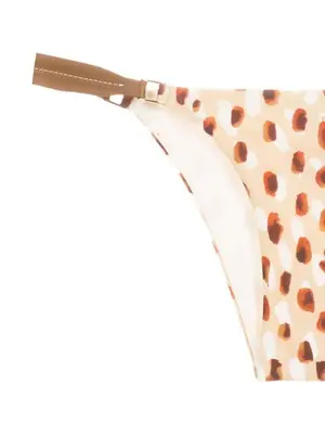 LENNY NIEMEYER Leopard Print Bikini Bottom