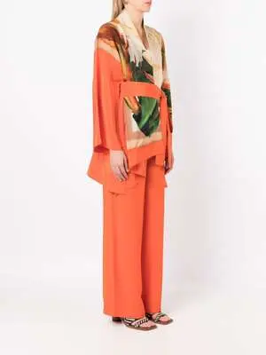 LENNY NIEMEYER Printed Belted Kimono