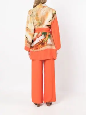 LENNY NIEMEYER Printed Belted Kimono