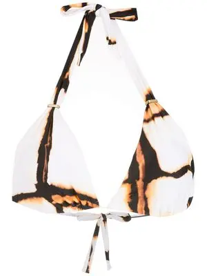 LENNY NIEMEYER Lenco Rust Bikini Top