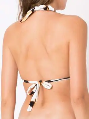 LENNY NIEMEYER Lenco Rust Bikini Top