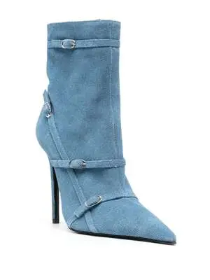 ABRA 120mm Denim Ankle Boots