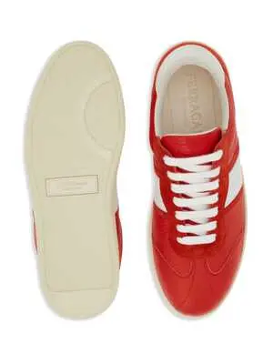 FERRAGAMO Logo-debossed Low-top Sneakers