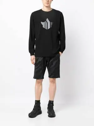 MAHARISHI Bonsai Forest-print Cotton Shorts