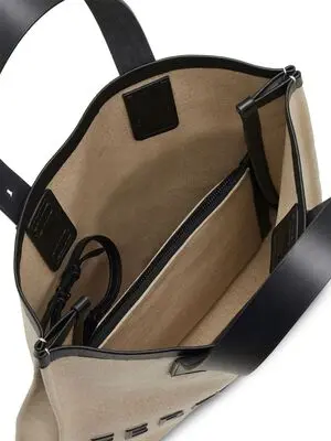 FERRAGAMO Embossed-logo Leather Tote Bag