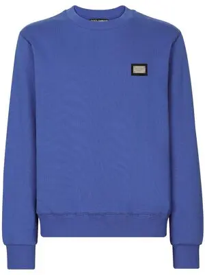 Dolce & Gabbana Essentials Jersey Sweatshirt - Blue