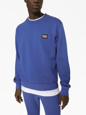 Dolce & Gabbana Essentials Jersey Sweatshirt - Blue