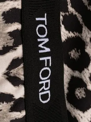 TOM FORD Animal-print Stretch-cotton Boxers