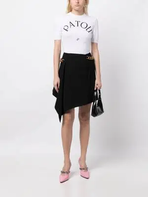 PATOU Logo Jacquard Knit Top