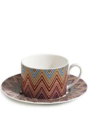 Missoni Zig Zag Jarris Porcelain Tea Set - Multicolour