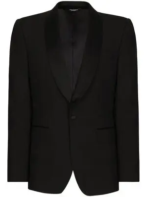 Dolce & Gabbana Sicilia-fit Tuxedo Jacket - Black