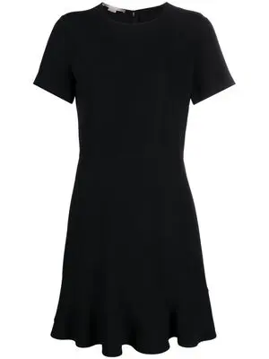 Stella McCartney Iconics Stretch-cady Minidress - Black