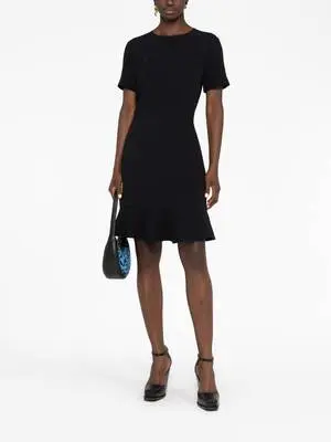 Stella McCartney Iconics Stretch-cady Minidress - Black