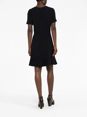 Stella McCartney Iconics Stretch-cady Minidress - Black